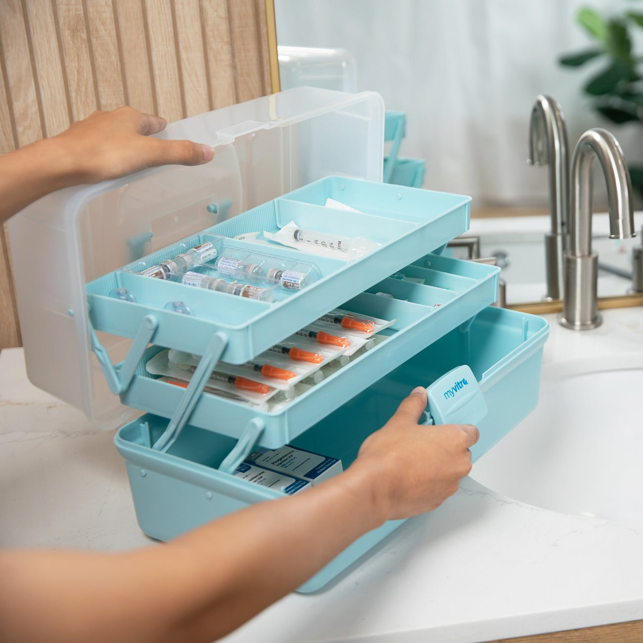 Organize Fertility Medication with the MyVitro Fertility Caddy for IVF ...